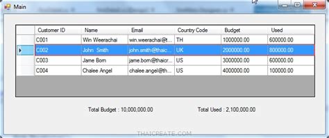 Windows Form ตอนที่ 3 Datagridview Display Master Detail Linq