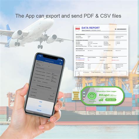 Hot Sale Usb Ble Temperature Sensor Data Loggers Usb Vaccines Temperature Monitoring Controller