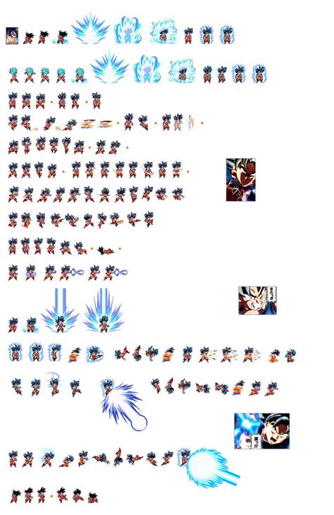 Goku Ultra Instinct Go Gi Sprite Ulsw By Mettaton001 On Deviantart