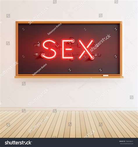 Sex Neon Sign On Blackboard Vector Stock Vector Royalty Free 708648631 Shutterstock