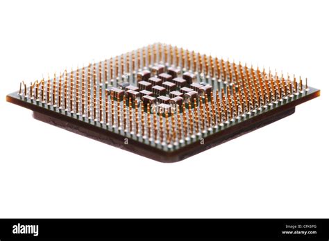 Computer Engineering Microprocessor Processor Isolated On White