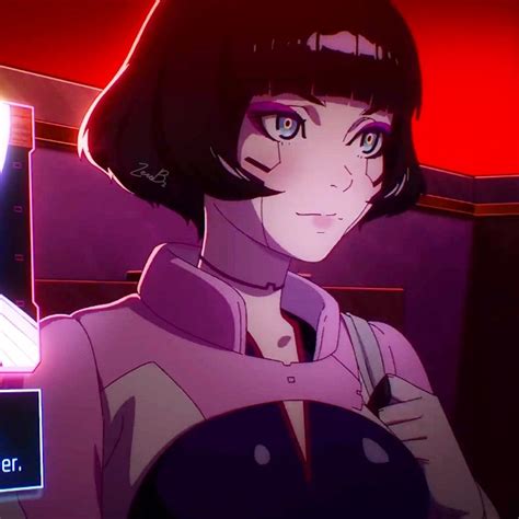 Sasha💖 Cyberpunk Character Anime Cyberpunk