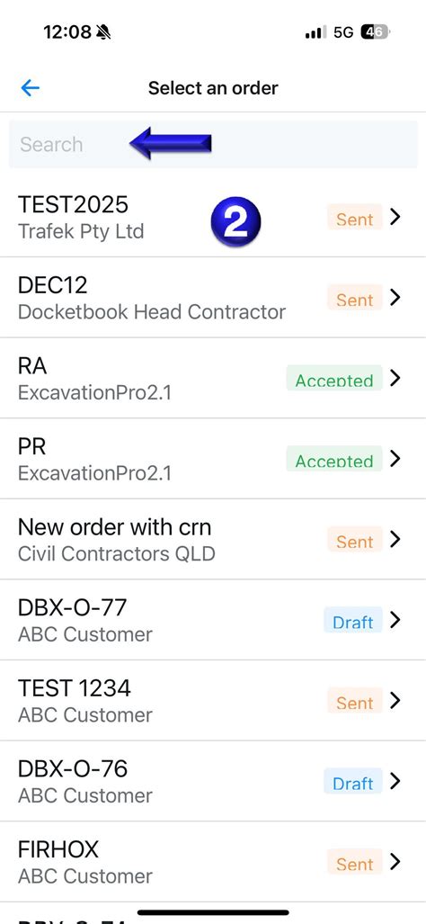 Create A Docket From Order In Docketbook Site Dockets App