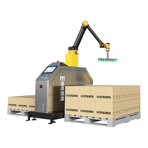 Fully Automatic 6 Axis Collaborative Palletizing Robot Workstation