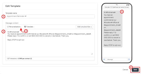 Creating And Managing Templates Tpg Telecom Messaging Hub