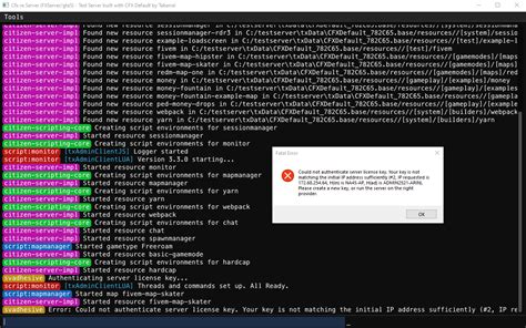 Could Not Authenticate Server License Key Quite Urgent Server Discussion Cfxre Community