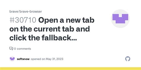 Open A New Tab On The Current Tab And Click The Fallback Button When Returning To The Previous