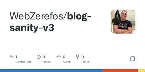 Github Webzerefosblog Sanity V3