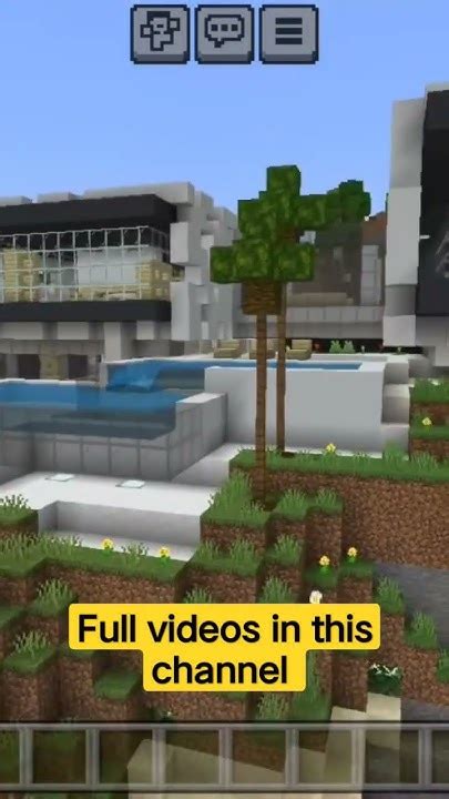 How To Build A House In Minecraft Using Command Block Youtube