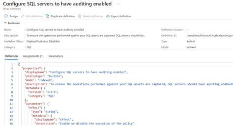 Identify And Remediate Non Compliant Azure Sql Databases For Auditing On Sql Server