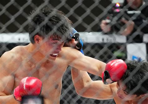 【bd10】細川一颯が衝撃ko プロ格闘家の才賀紀左衛門を倒し「俺がナンバーワン」と叫ぶ 格闘技写真ニュース 日刊スポーツ