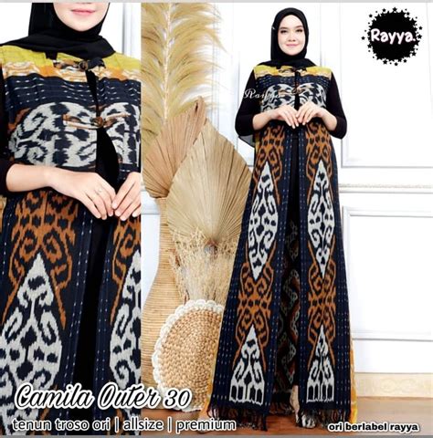 Batik Tenun Solo Model Pakaian Islami Model Baju Wanita Pakaian Wanita