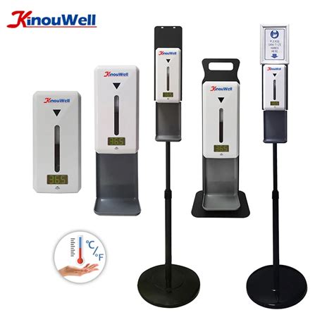 Body Temperature Detection System Self Service Kiosk Temperature Access Control Temperature