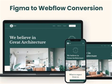Your Figma Design Into Interactive Webflow Website Upwork