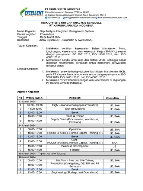 Gap Analysis Plan Rev 02 Pdf