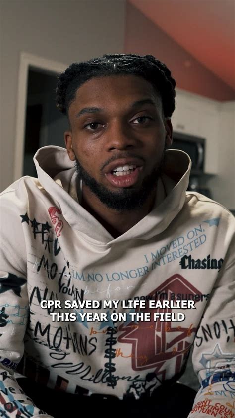Damar Hamlin Launches 3forheart Cpr Challenge American Heart Association