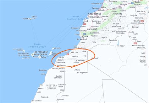 Here Api How Do We Remove The Contentious Border In Morocco Stack Overflow