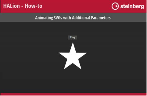 Animating Svgs With Additional Parameters Halion 7130