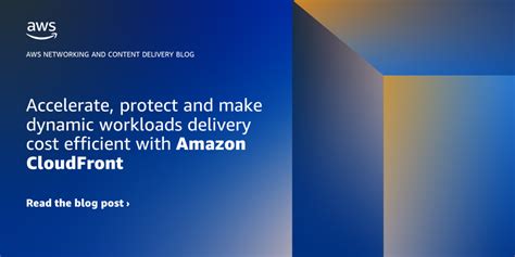 Amazon Cloudfront Networking And Content Delivery