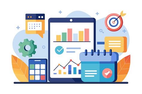 Image Depicting Business Analytics And Data Science Including A Calendar Smartphone And Plants