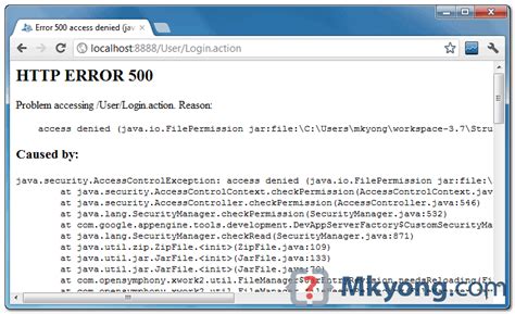 Struts 2 On Gae Curityaccesscontrolexception Access Denied