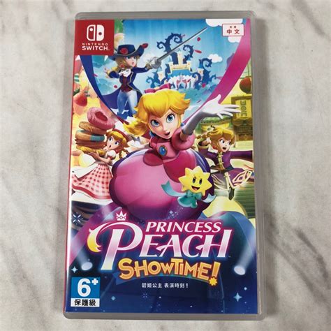 （二手） Switch 碧姬公主 表演時刻 中文版 Ns 蝦皮購物