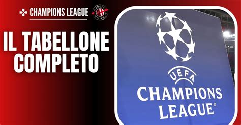 Tabellone Champions League Ecco Dove Finiscono Il Milan E Le Altre