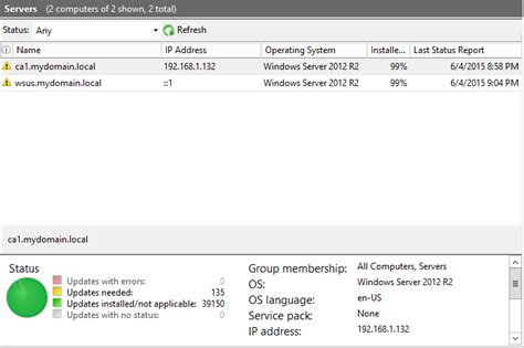 Installing Configuring And Managing WSUS Experts Exchange