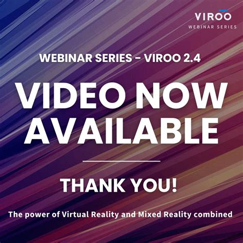 Viroo On Linkedin Viroo Vrwebinar Virtualreality Mixedreality