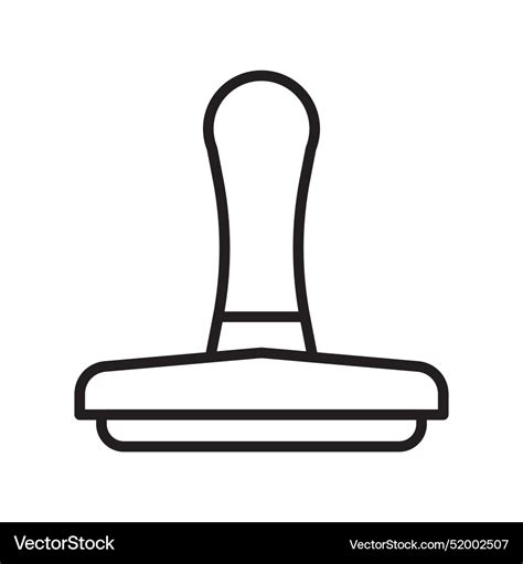 Official Seal Icon For Document Authentication Vector Image