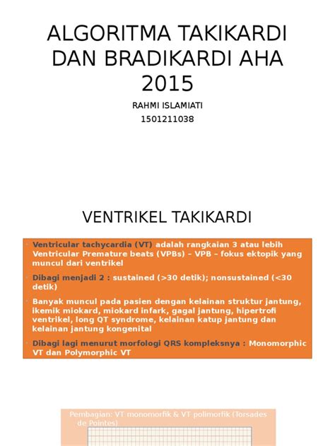 PDF Rahmi Algoritma Takikardi Dan Bradikardi Aha DOKUMEN TIPS