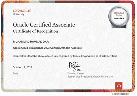 Muhammad Hammad Dar On Linkedin Im Happy To Share That Ive Obtained A New Certification