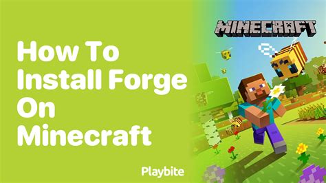 How To Install Forge On Minecraft Playbite