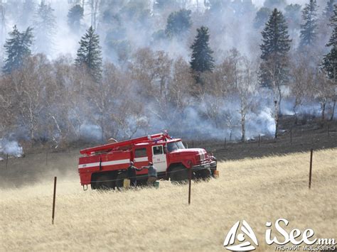 Сэлэнгэ аймгийн Шаамар суманд гарсан ойн түймрийг бүрэн унтраажээ Isee Mn