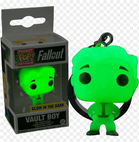 Enlarge Funko Fallout Pocket Pop Vinyl Keychain Vault Boy Png Transparent With Clear