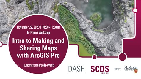 introduction to making and sharing maps with arcgis pro mcmaster university libraries
