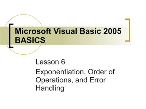 Ppt Lesson 06 Ppt