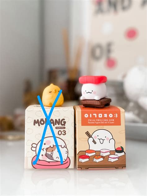 Molang Sleep Ikmyeong I Sushi Mystery Boxes Hobbies And Toys Memorabilia And Collectibles
