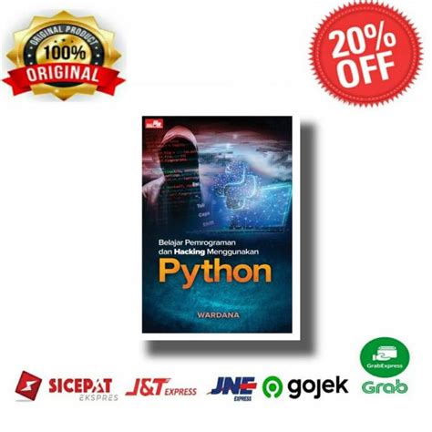 Jual Buku Belajar Pemrograman Dan Hacking Menggunakan Python Shopee