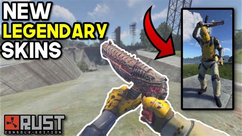 Rust Console Legendary Weapon Skin Pack Armour Skins FIRST LOOK YouTube