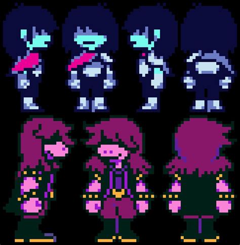 Deltarune Battle Sprites