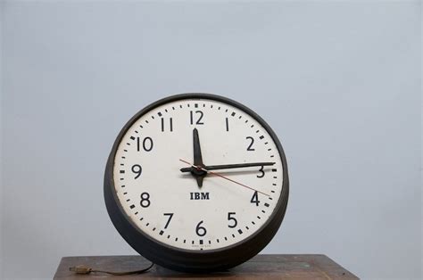 IBM Standard Issue Wall Clock Factory