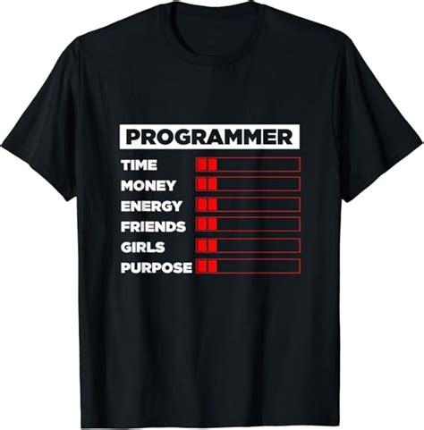 Programmierer PC Computer IT Web Leben Coder Geld Geschenk T Shirt