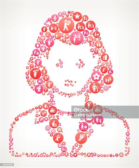 여자의 얼굴 초상화 여자 아이콘 벡터 배경 걷기에 대한 스톡 벡터 아트 및 기타 이미지 걷기 교육 그라데이션 Istock