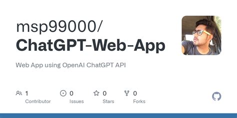 Github Msp99000chatgpt Web App Web App Using Openai Chatgpt Api