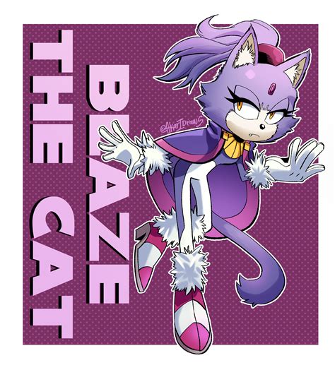 Movie Blaze The Cat By Akarisandraws On Deviantart