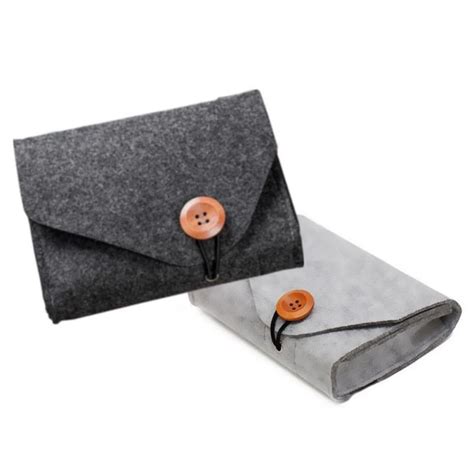 Сумка для кабеля для передачи данных Домашний Органайзер для хранения ключей и монет фетровый