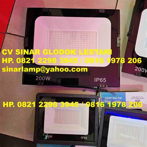 Lampu Sorot Led W Ip Dan W Ip