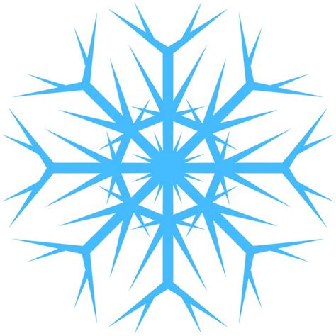 Frozen Snowflake Snowflakes Blue Snowflakes Frozen Snowflake