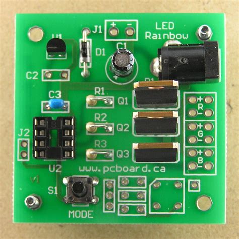 Led Rainbow Rgb Led Pwm Controller Construction Easy To Build 15